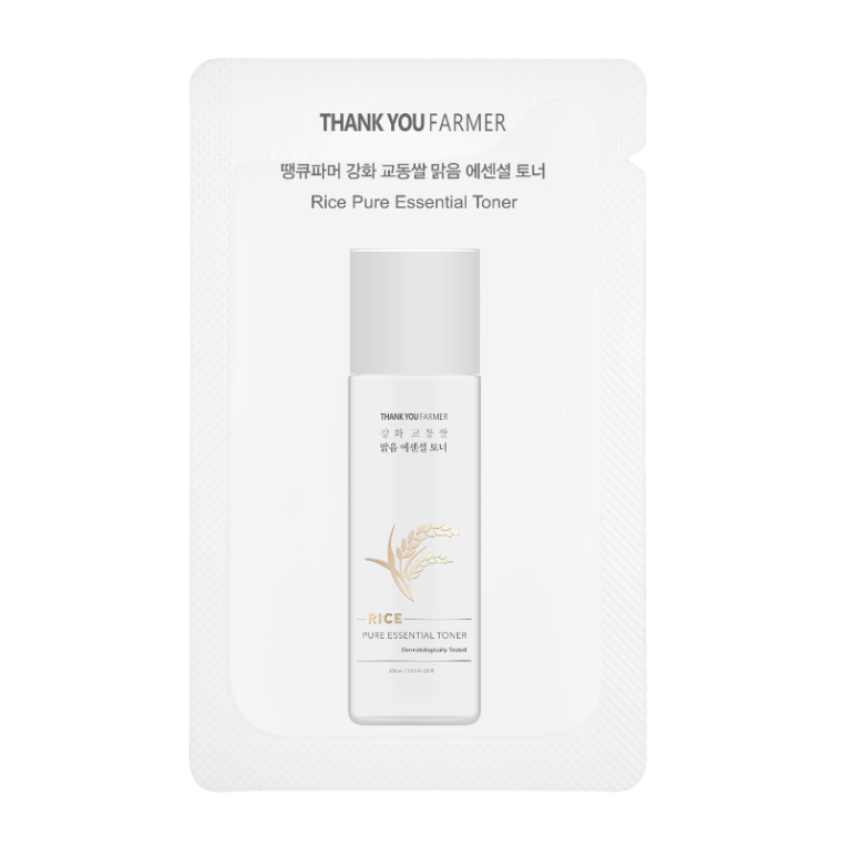 Tester – Toner Rice Pure, 1,5ml, Thank You Farmer - BewellStore